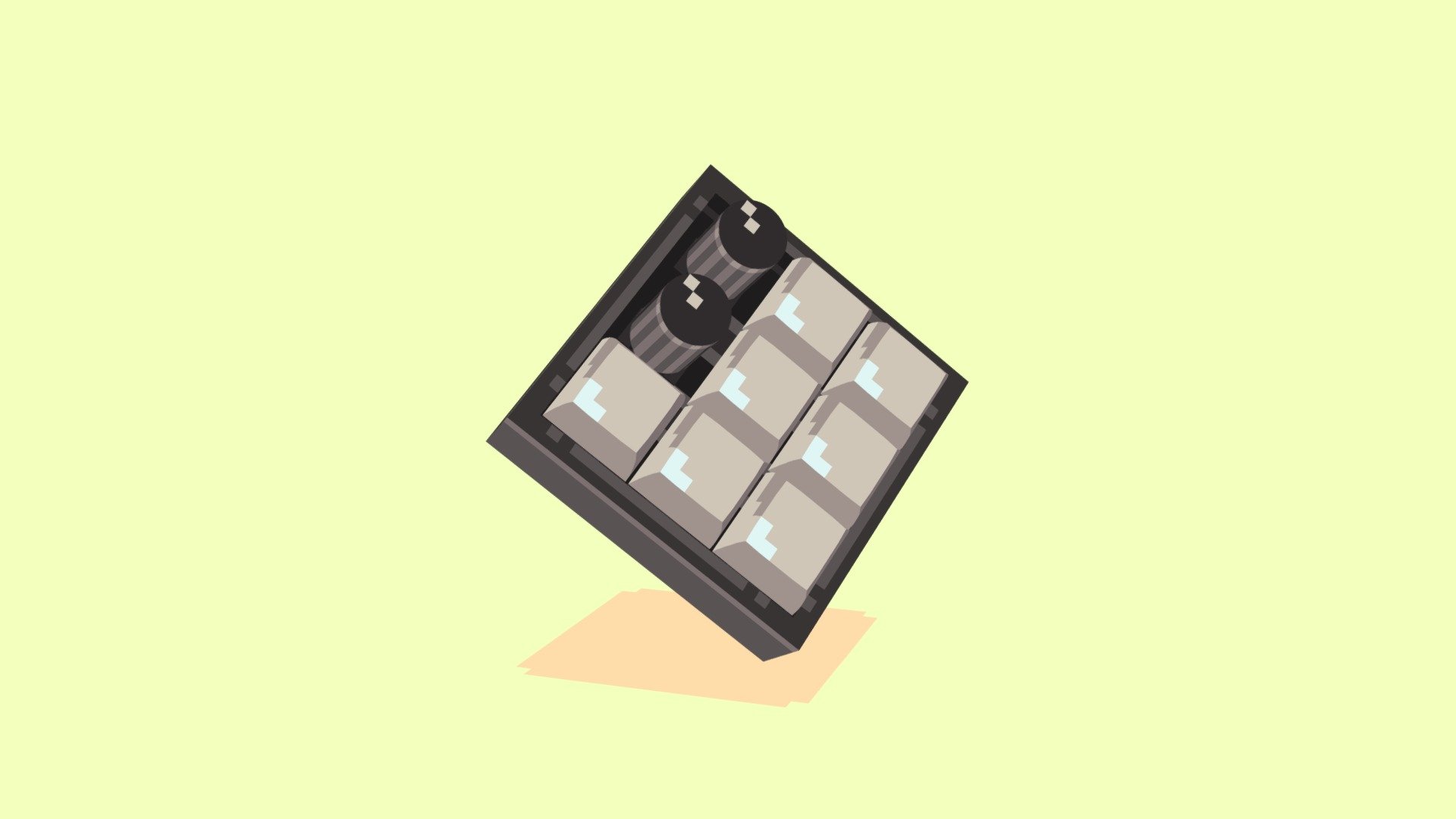 Pixel Macro Encoder Keypad - Download Free 3D model by tacocrepe ...