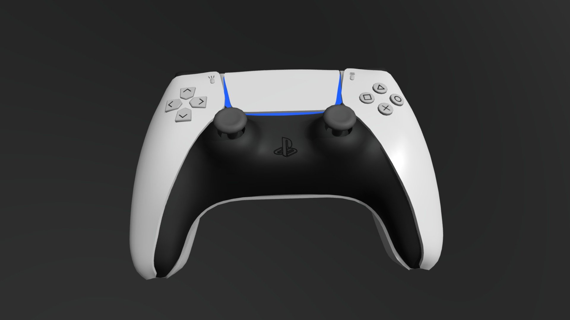 Gamepad PS5 - 3D model by Artem (@artem.gusak.od) [62053e0] - Sketchfab