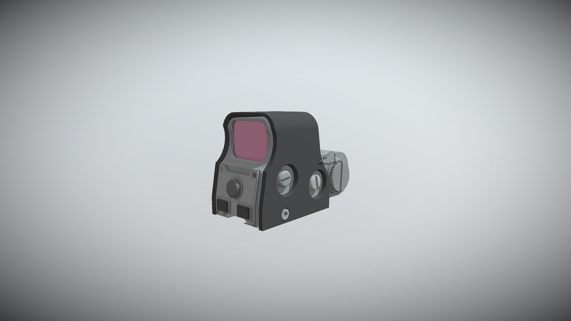 Holographic Weapon Sight - Download Free 3D model by millermeln ...