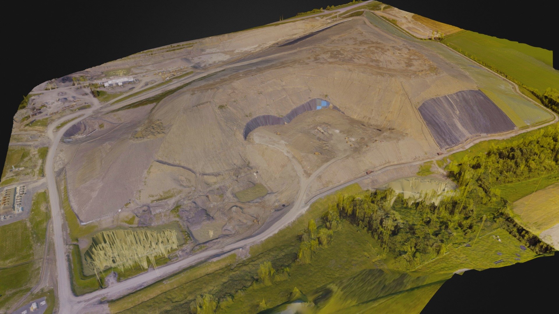Ont. Cty Landfill - 3D model by rotorwing [6206252] - Sketchfab
