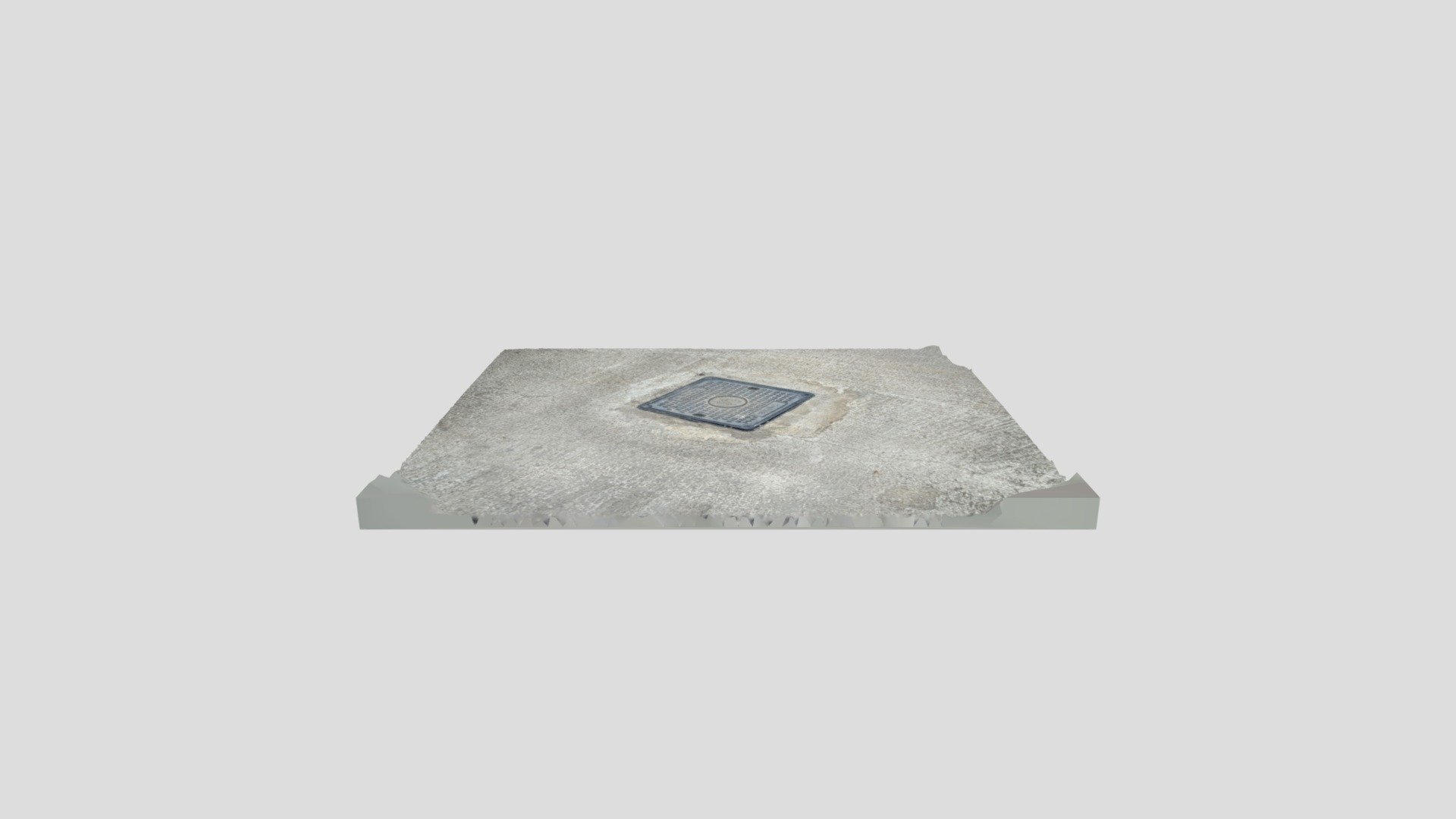 Plastic sewer cover - Download Free 3D model by Adrian.Iacob [620655f ...