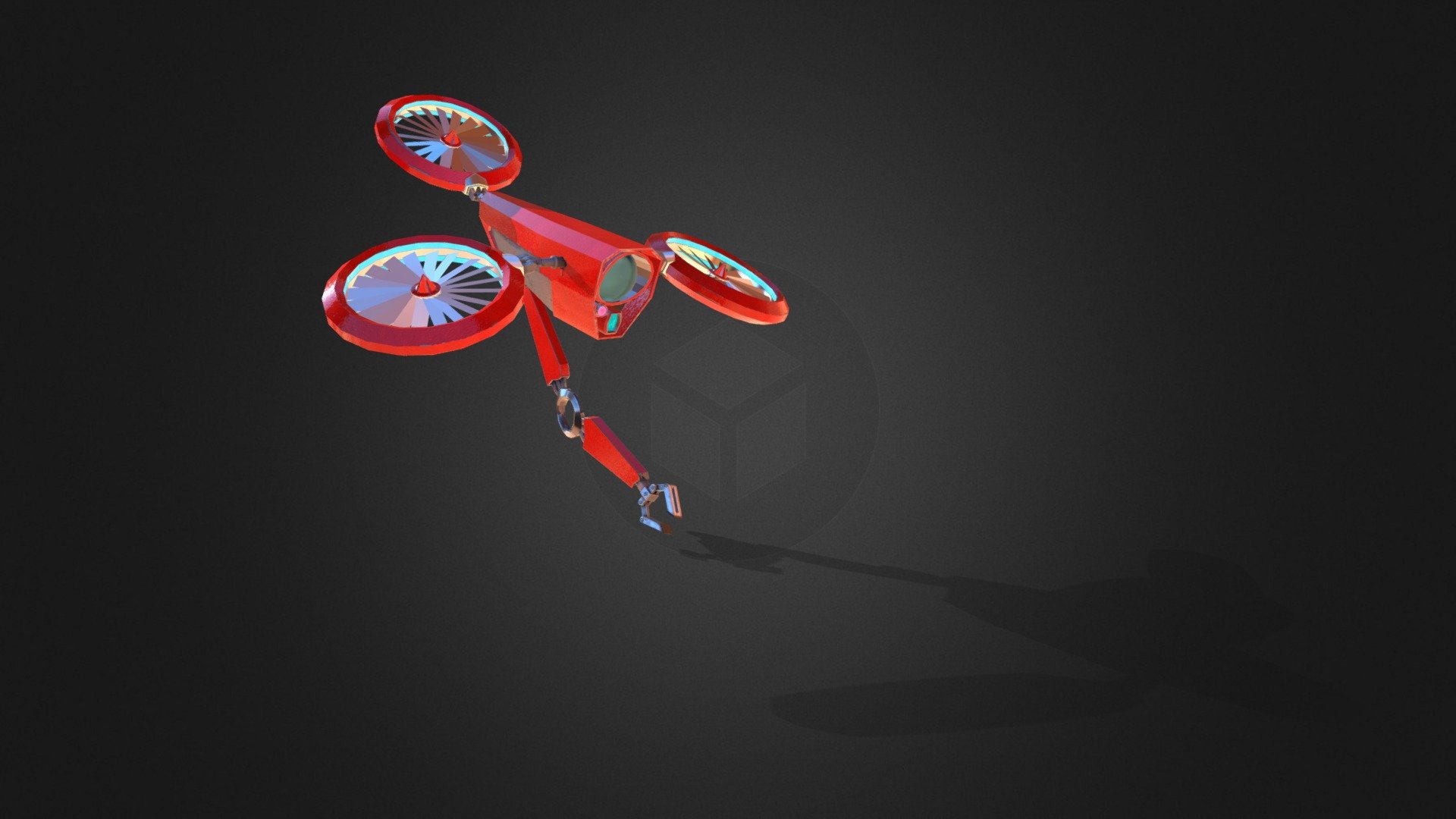 Cool futuristic Drone w/ arm - Download Free 3D model by username10199 ...