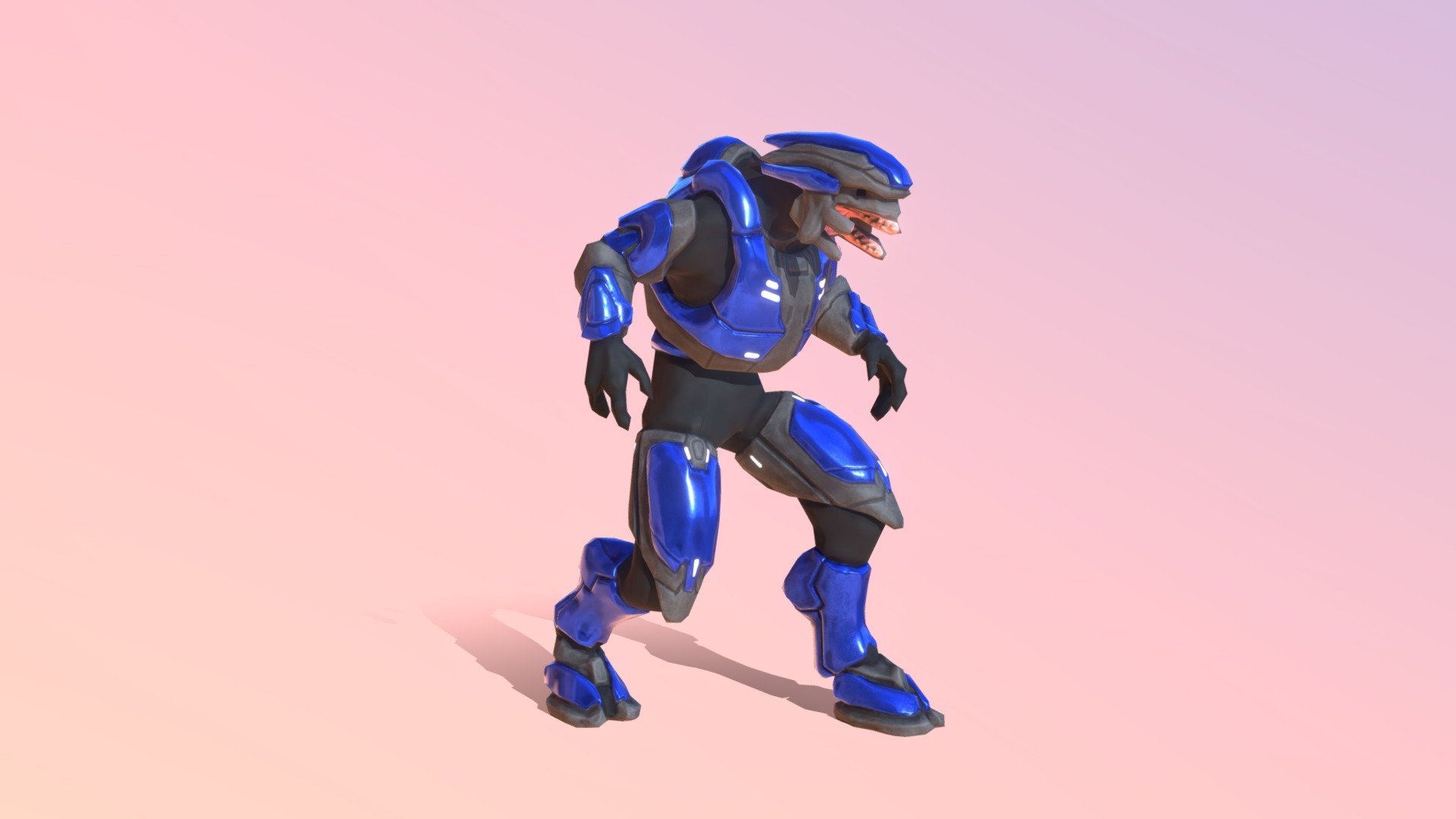 Halo Elite - 3D model by GrimmGitz [62076c9] - Sketchfab