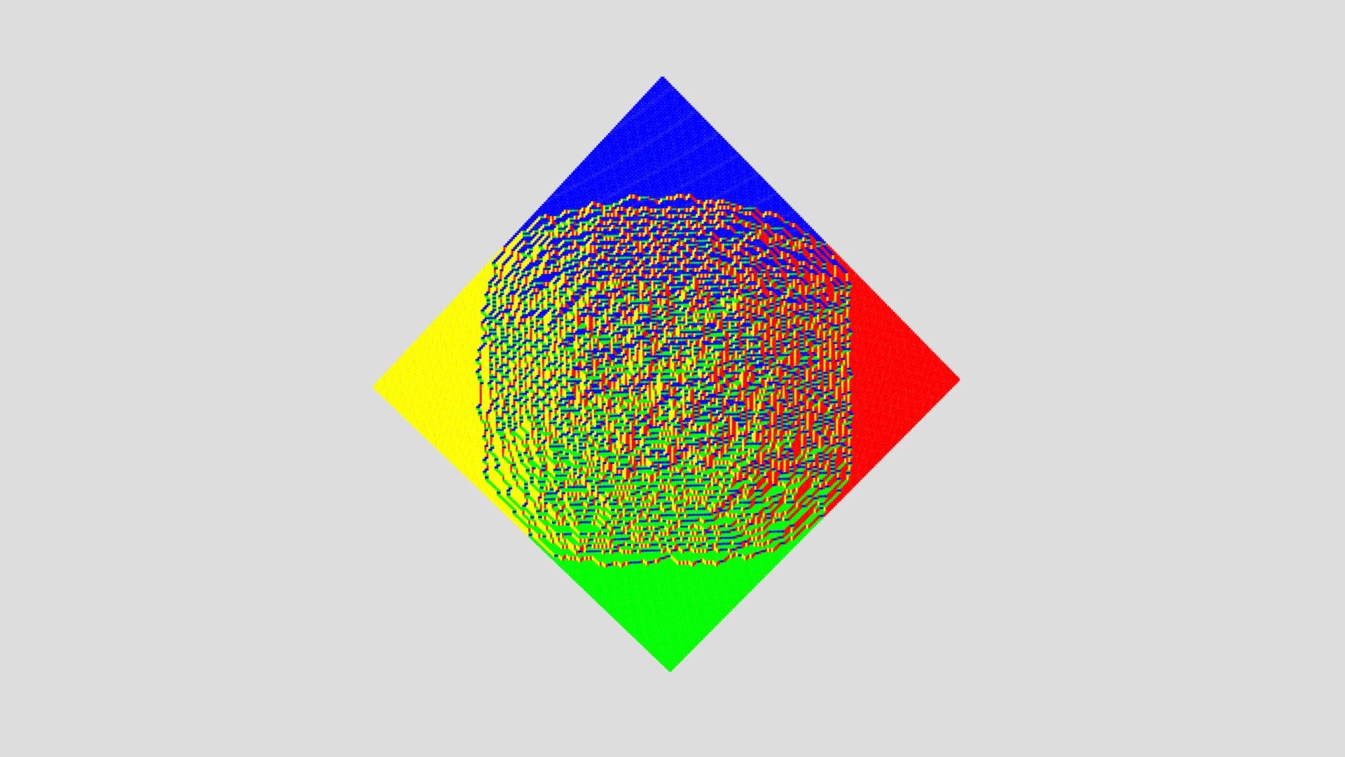 3x3 periodic Aztec diamond of size 150 - Download Free 3D model by ...