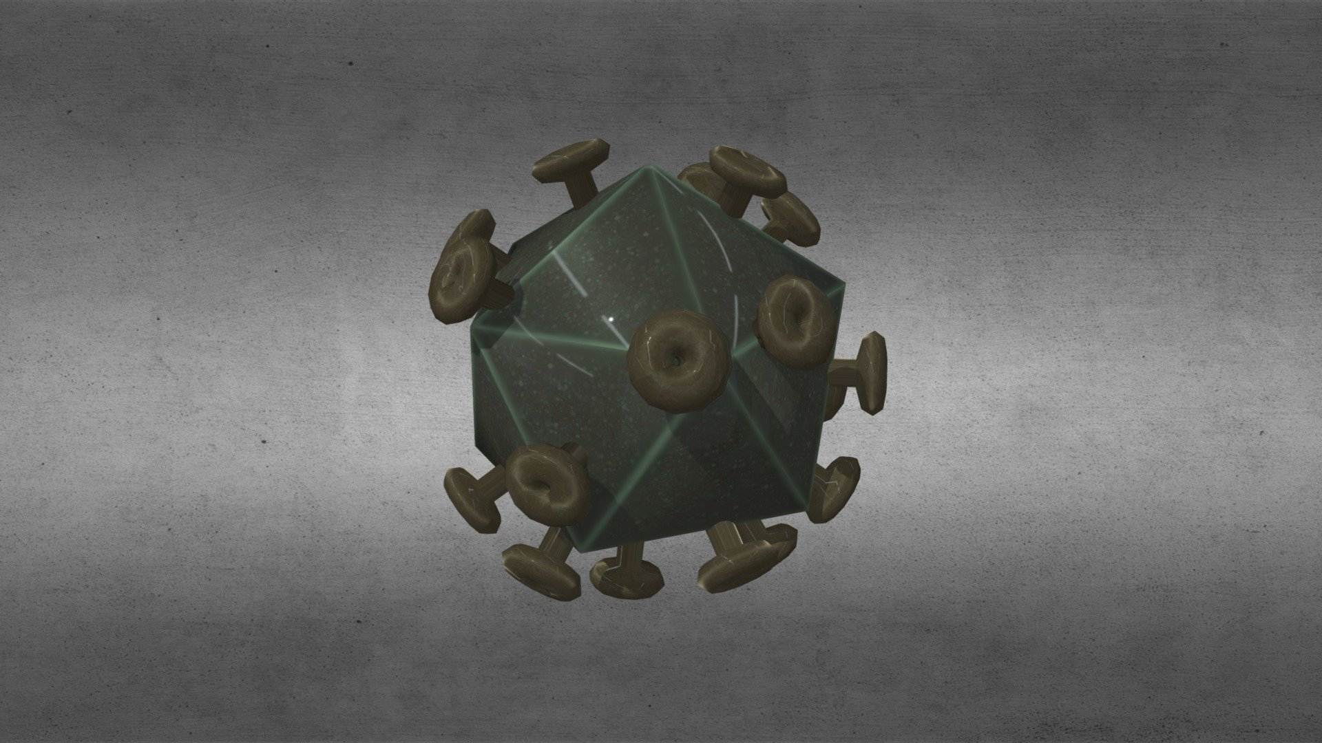 Virus - Download Free 3D model by denys4624 [6209f29] - Sketchfab