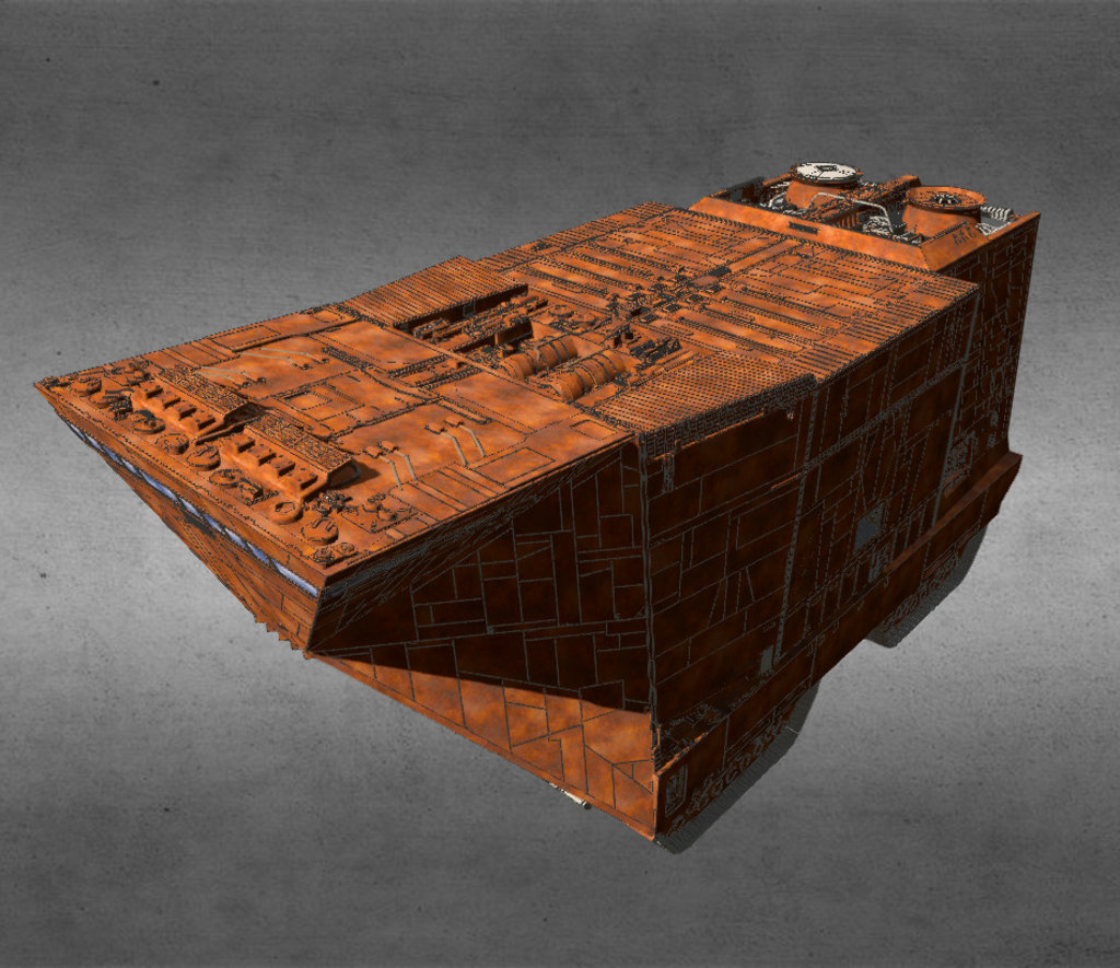 Sandcrawler - 3D model by COSEDIMARCO [620d220] - Sketchfab