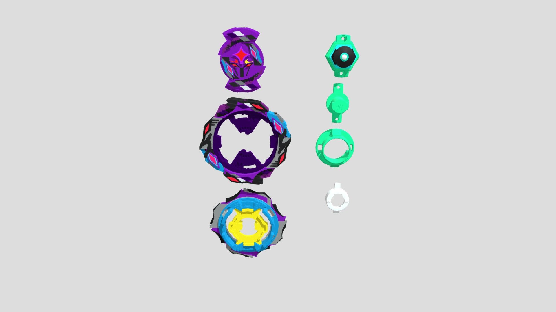 soul-knight-beyblade - 3D model by bryandiaz-navarro [620df1c] - Sketchfab