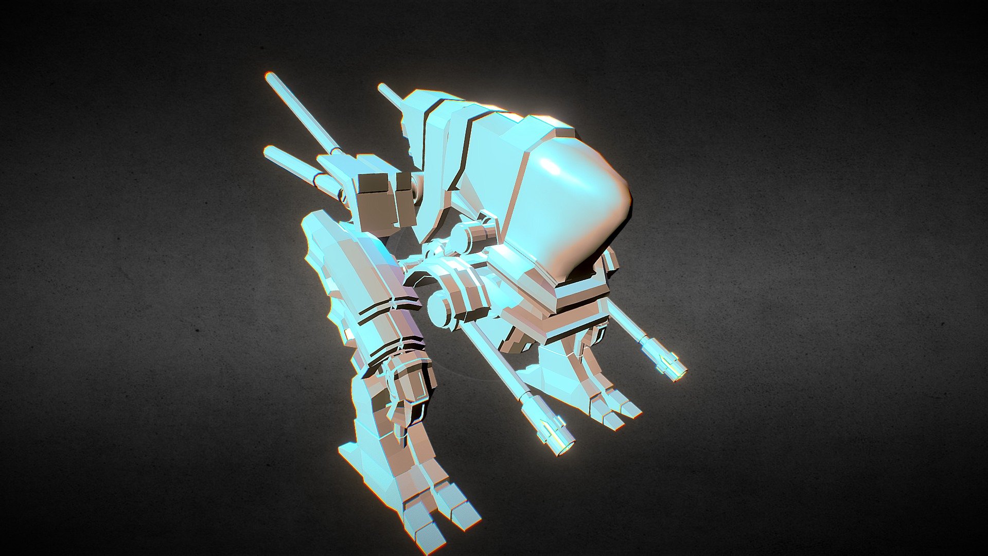 Mech - WIP - 3D model by Boramy Unn (@uboramy) [620e190] - Sketchfab