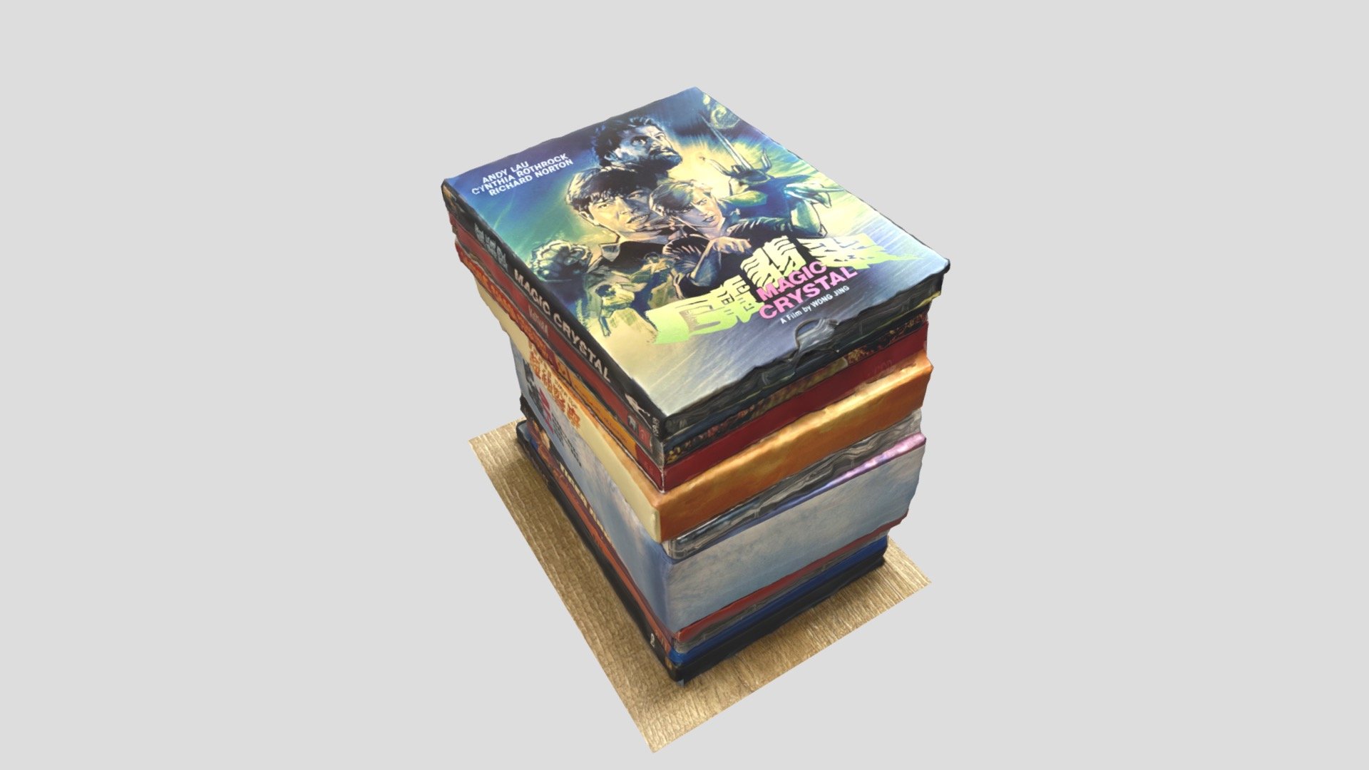 Blu-Ray Stack - Download Free 3D model by wsinger25 [620f25a] - Sketchfab