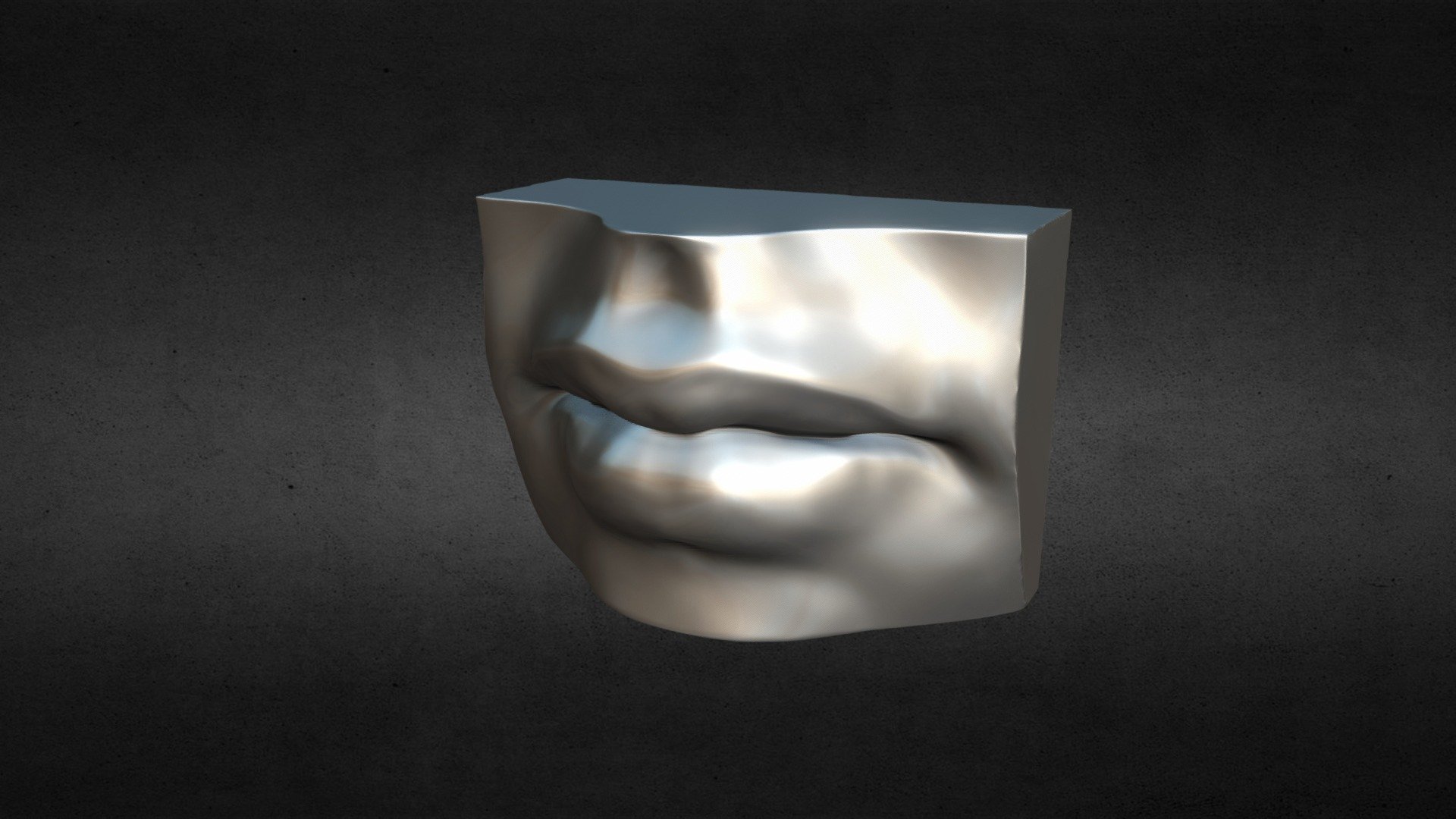 ANATOMICAL REFERENCE FOR ARTISTS - MOUTH - Buy Royalty Free 3D model by ...