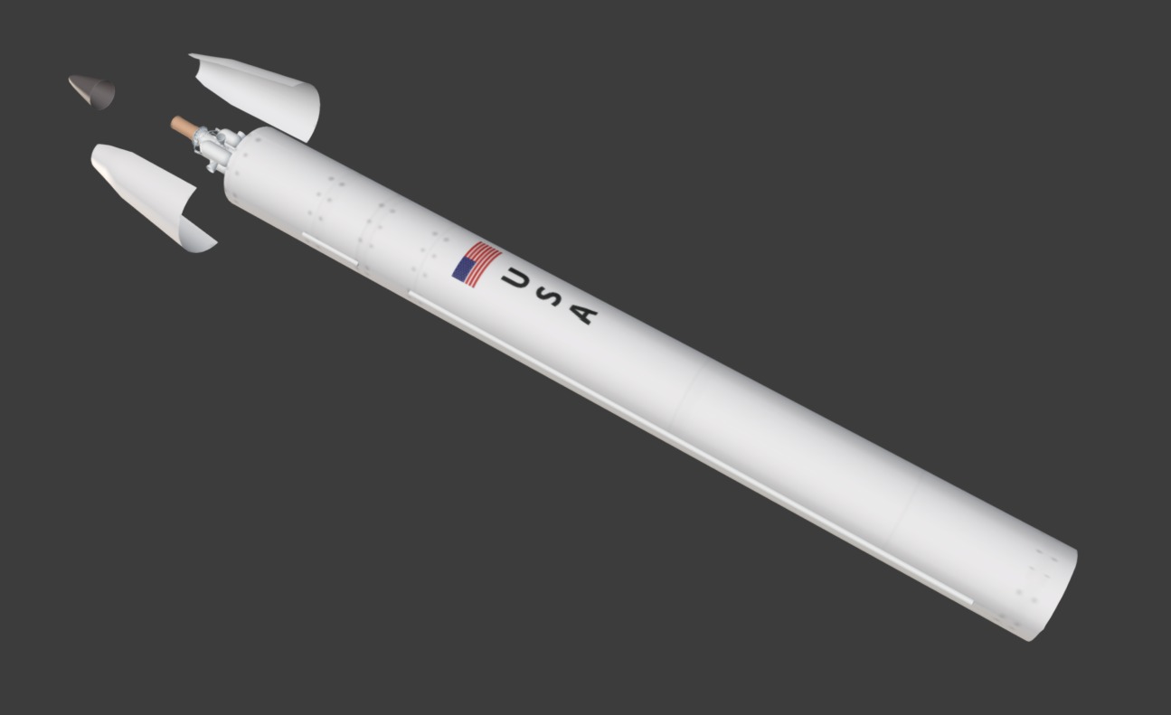 Ground-based Interceptor (GBI) - 3D model by CSIS [62104fe] - Sketchfab