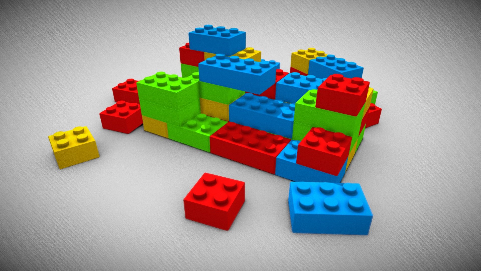 3d Lego Model - 3D model by nvere [621052b] - Sketchfab