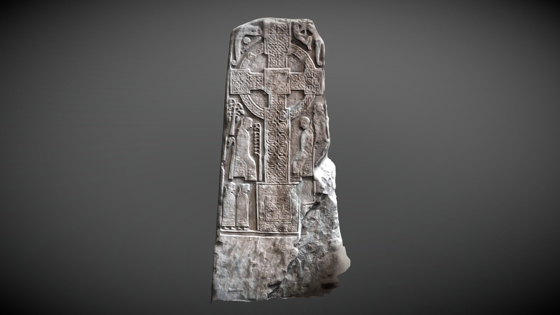 Fowlis Wester Church - Pictish Stone - Download Free 3D model by Nick ...