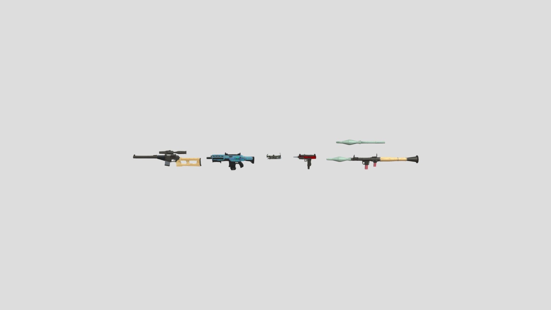 Gun - Download Free 3D model by ReaJhin (@horybriss) [6213464] - Sketchfab