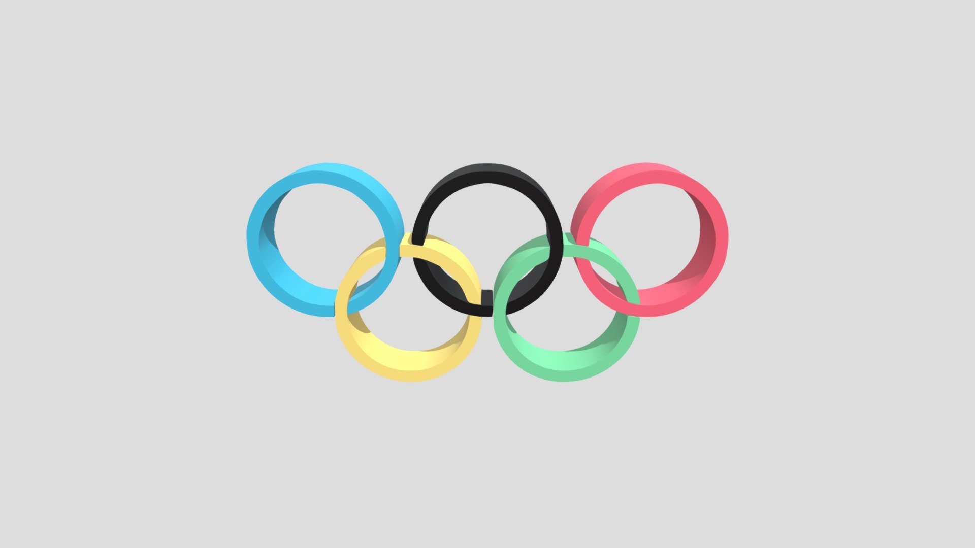 Olympic Logo - Download Free 3D model by Deaconator Skywalker (@deaconskywalker9) [6215231 ...