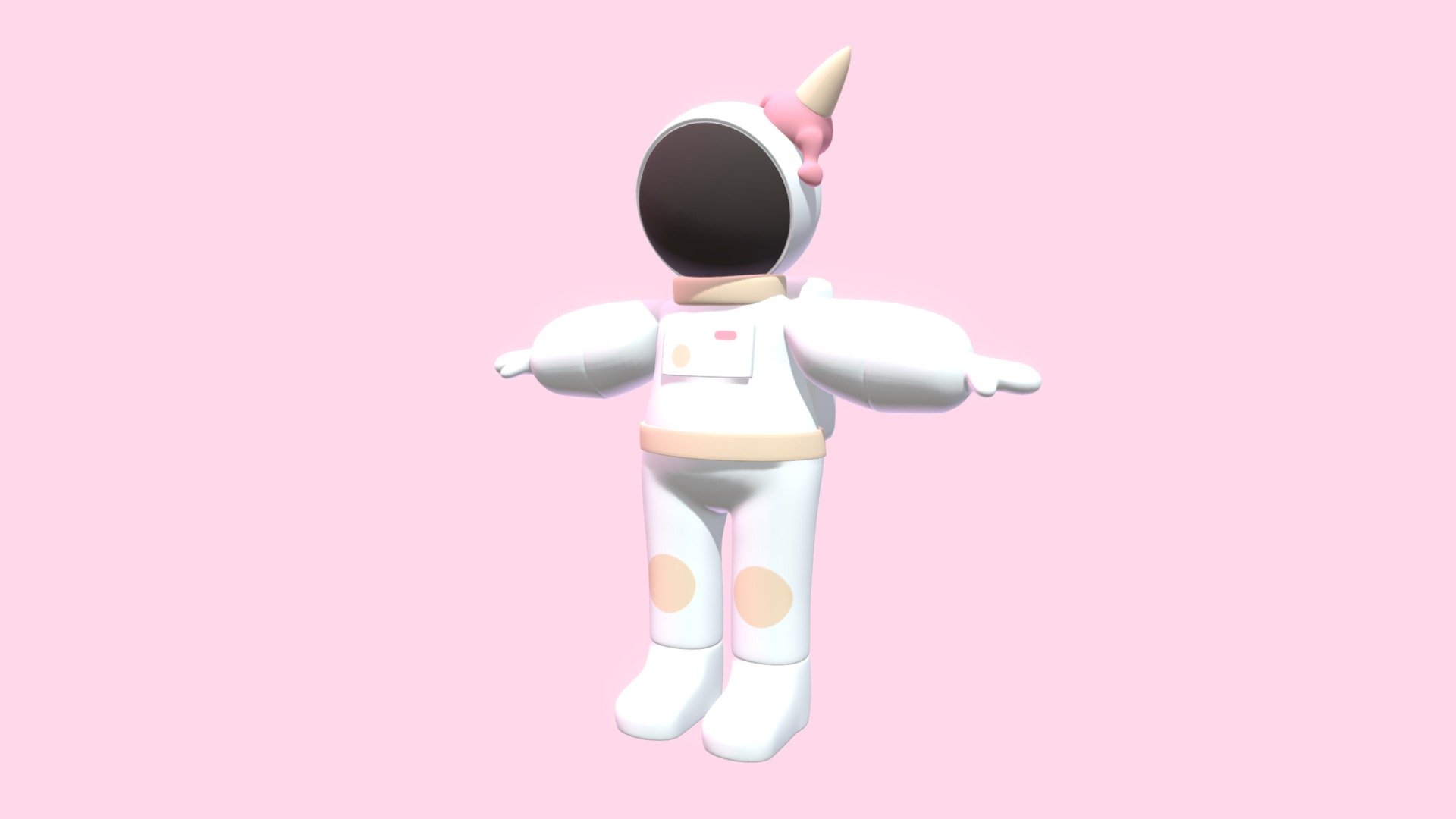 Astronaut Character Model - 3D model by Sir_Burnt [6216137] - Sketchfab