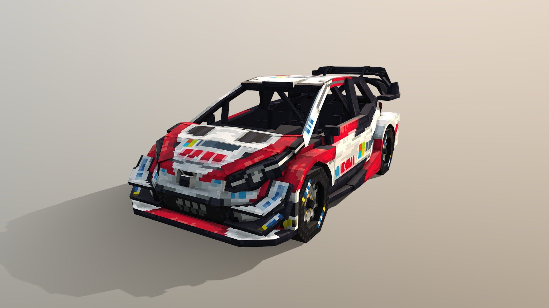 Toyota Yaris WRC - 3D model by SneakyDanny [6216406] - Sketchfab