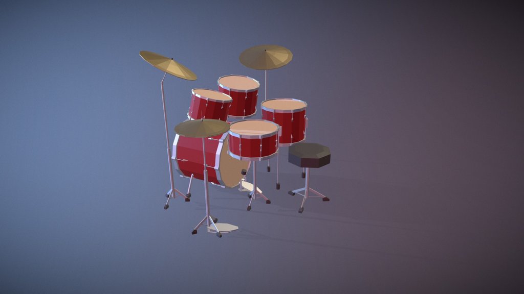 Drums - A 3D model collection by wlewis55 - Sketchfab