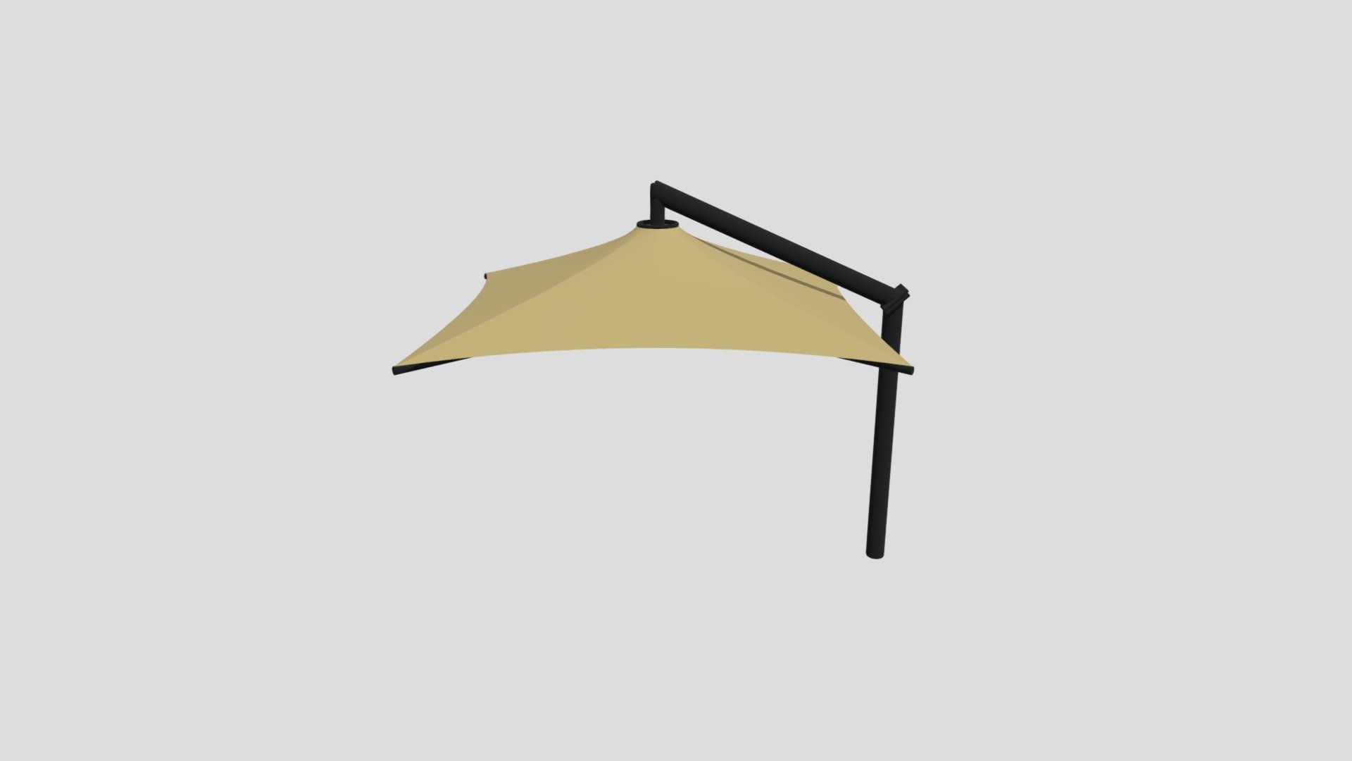 Single Column Umbrella - High Frame - Download Free 3D model by Shade ...