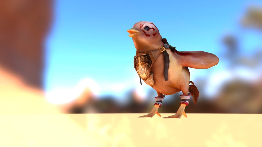 Chicken-mount - 3D model by zurera [6217a88] - Sketchfab