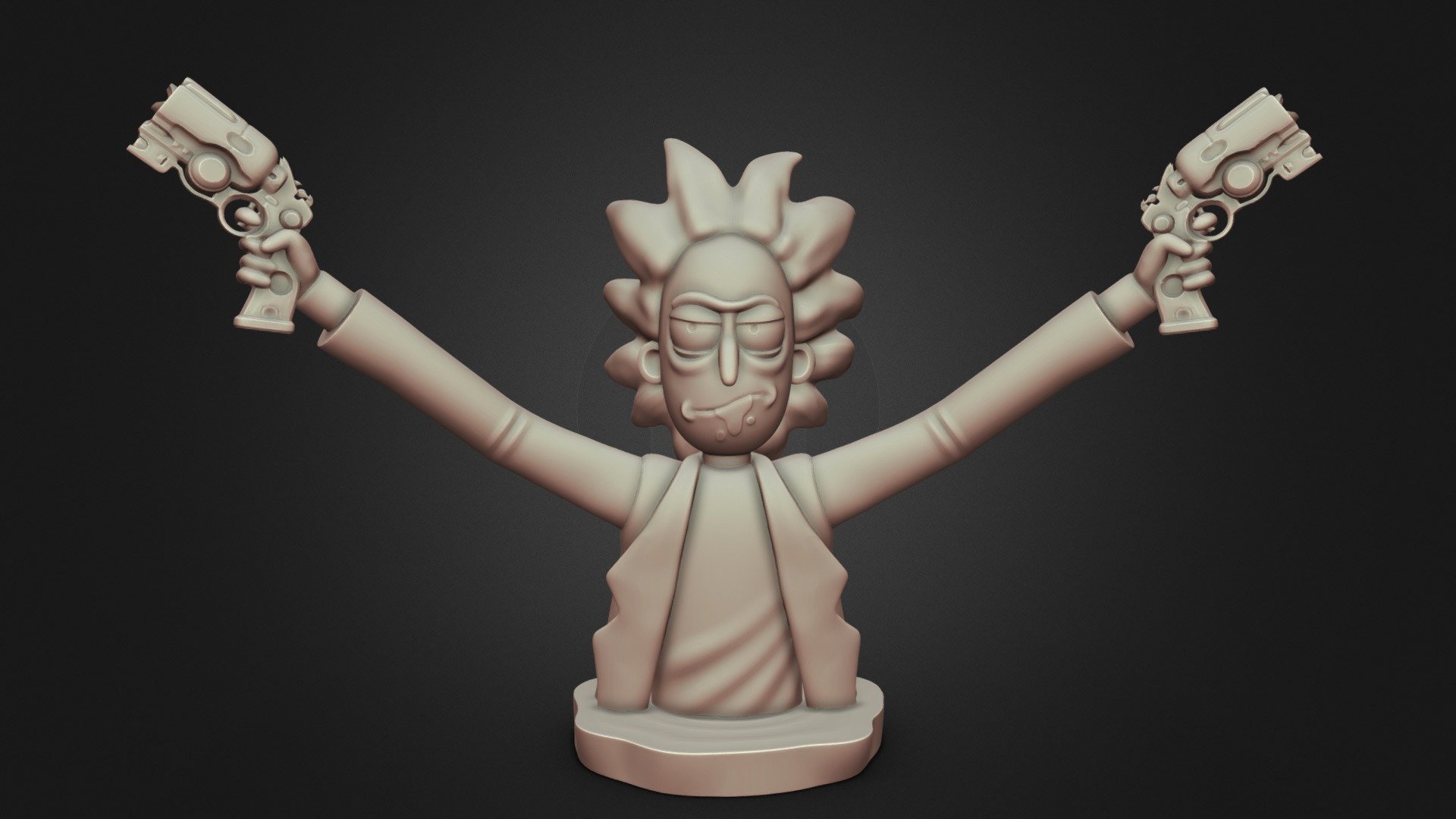 Rick and Morty - Buy Royalty Free 3D model by Yogi sandhi ...