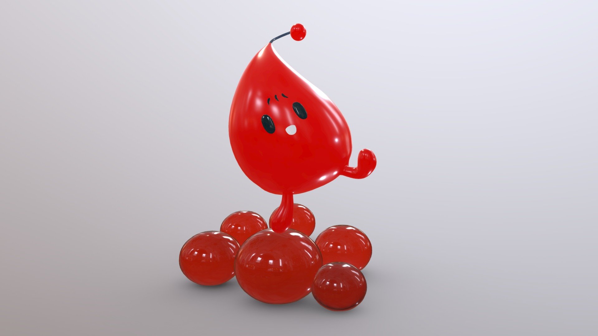 Blood “World of body” - 3D model by Mushroom Studio (@Mushrooms01 ...