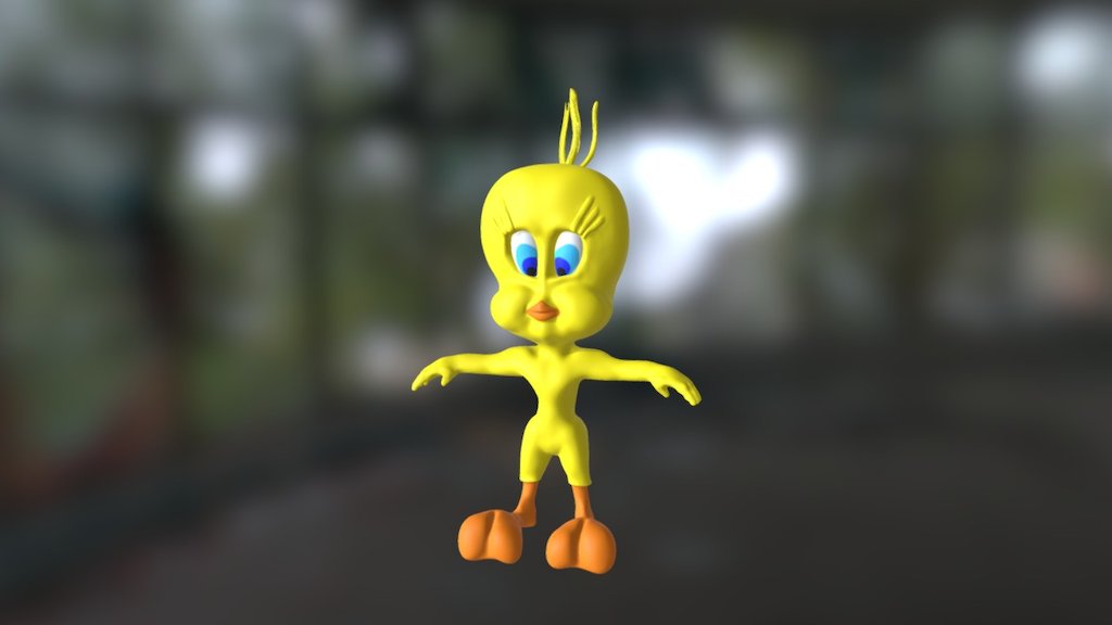 Tweety Bird - 3D model by Besfort [6219e19] - Sketchfab