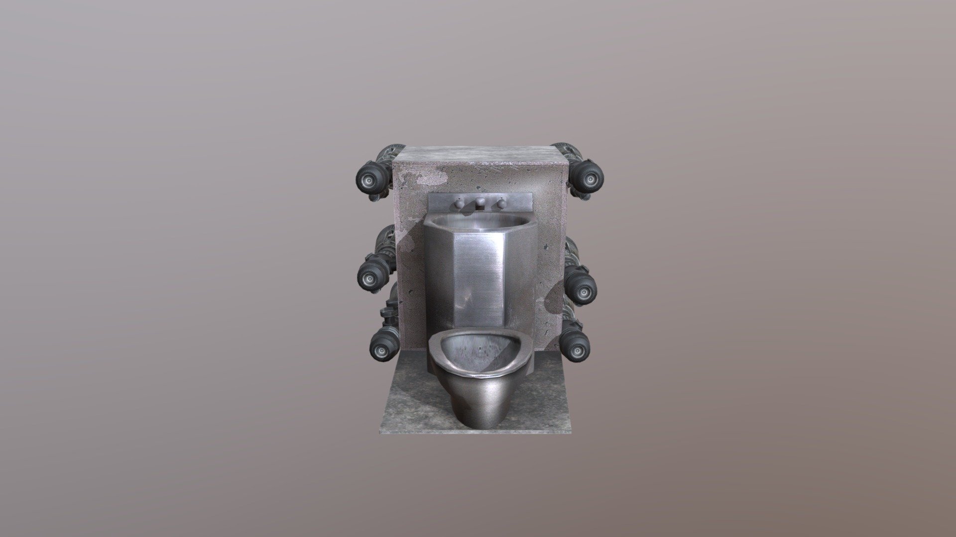 Rocket Toilet base - Download Free 3D model by ASP ...