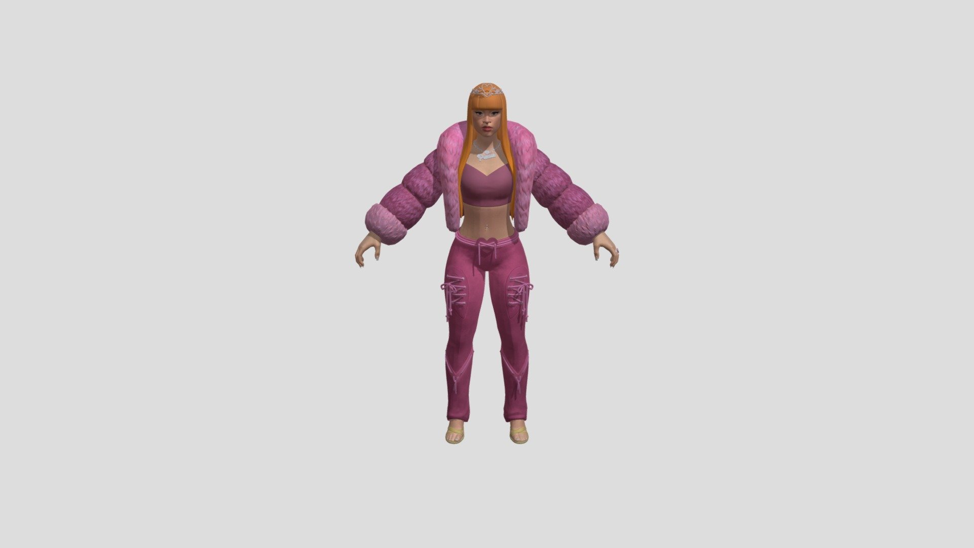 Rap Princess Ice Spice - Fortnite Skin - Download Free 3D model by ...