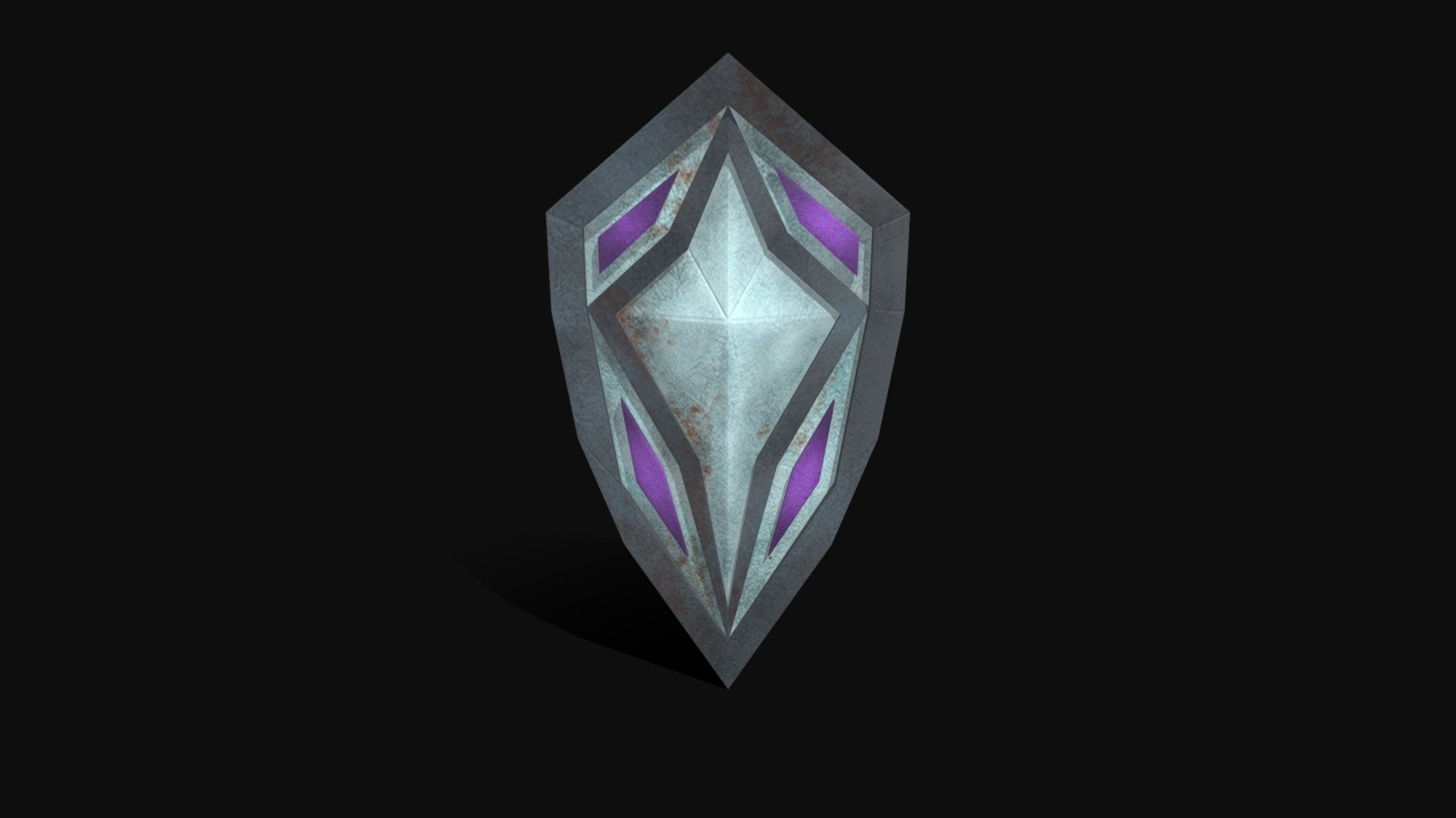 shield textured - 3D model by CarmendeBruijn [621cb03] - Sketchfab