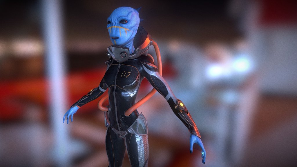 Alien - 3D model by Audrey Feruglio (@yukiiko0) [621ce7e] - Sketchfab