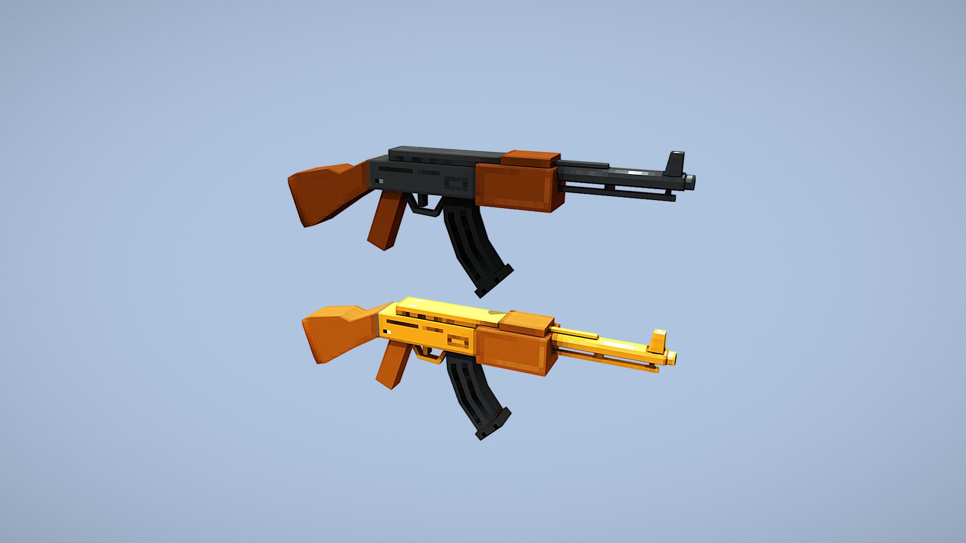 AKs - 3D model by Coolections [621d92d] - Sketchfab