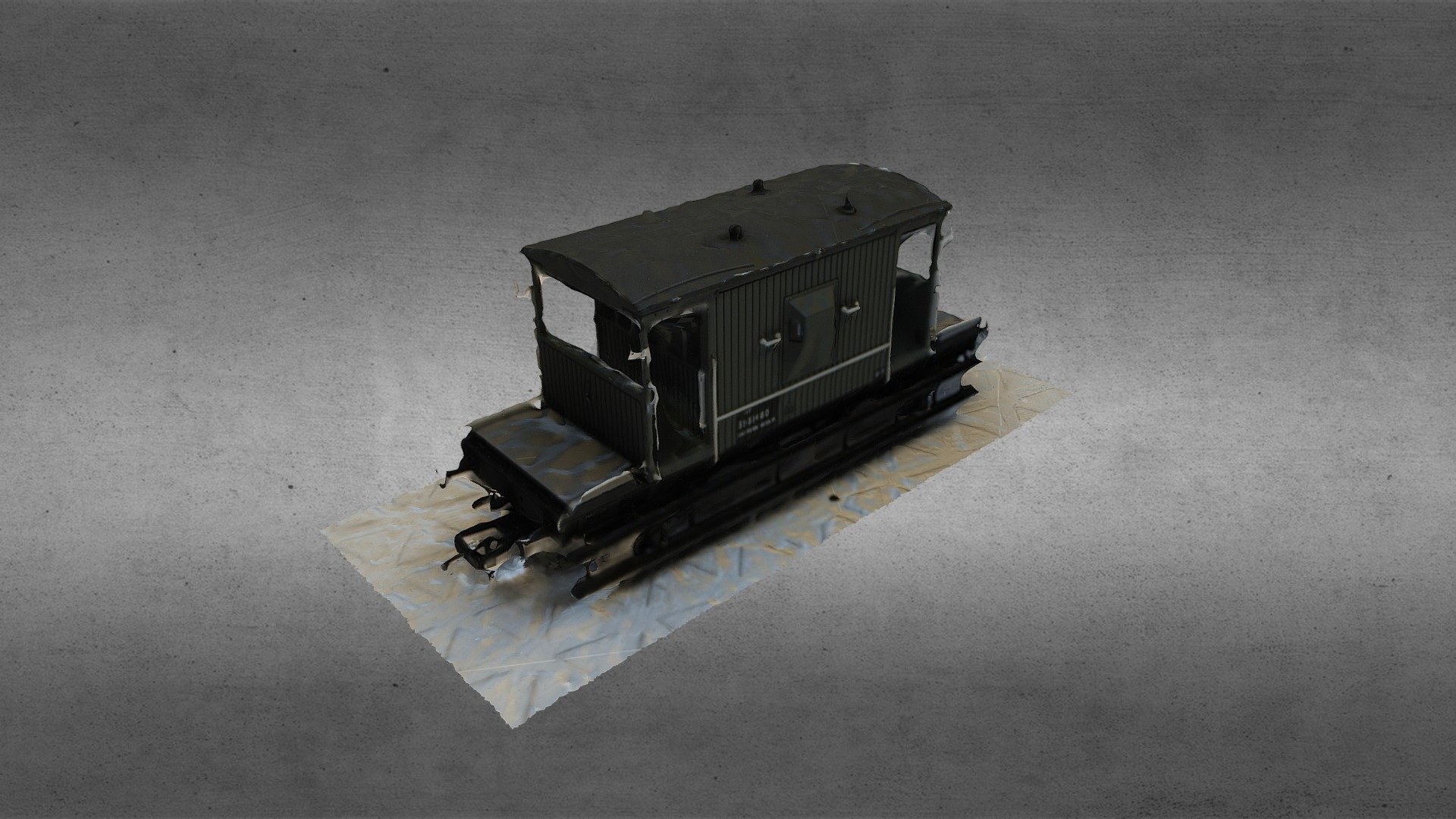 Model Train - New Galloway Workshop - 3D model by GGLPArchaeology ...