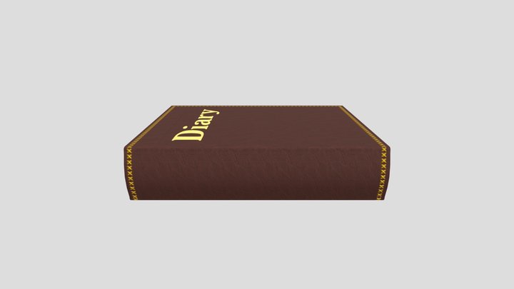 Diary 3D models - Sketchfab