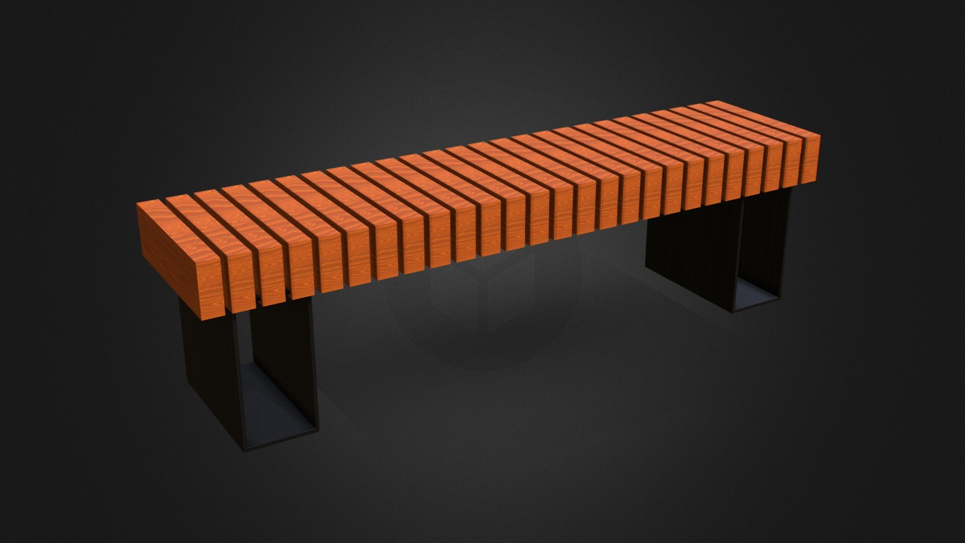 Bench - Download Free 3D model by JungleBird [6221806] - Sketchfab
