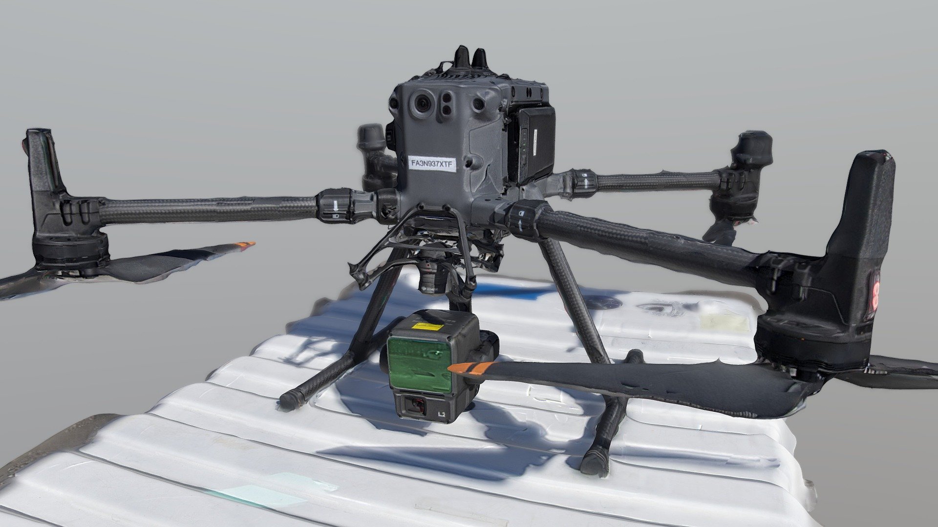 DJI M350 with Zenmuse L2 Lidar Scanner - Download Free 3D model by johnnokomis [6221a84] - Sketchfab