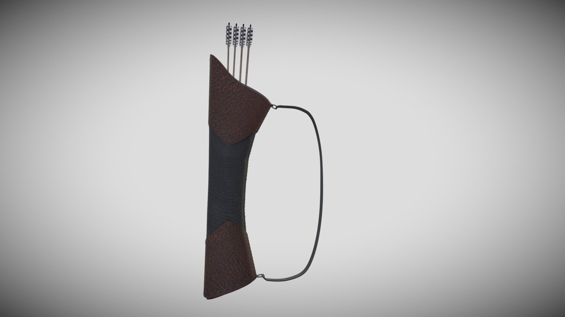 Quiver Leather Black - 3D model by lipesouzasantos4k [6224c1a] - Sketchfab