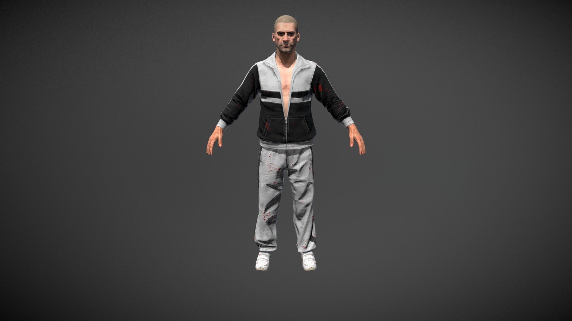 TRACKSUIT SET - 3D model by PUBGShowcase [62266e4] - Sketchfab