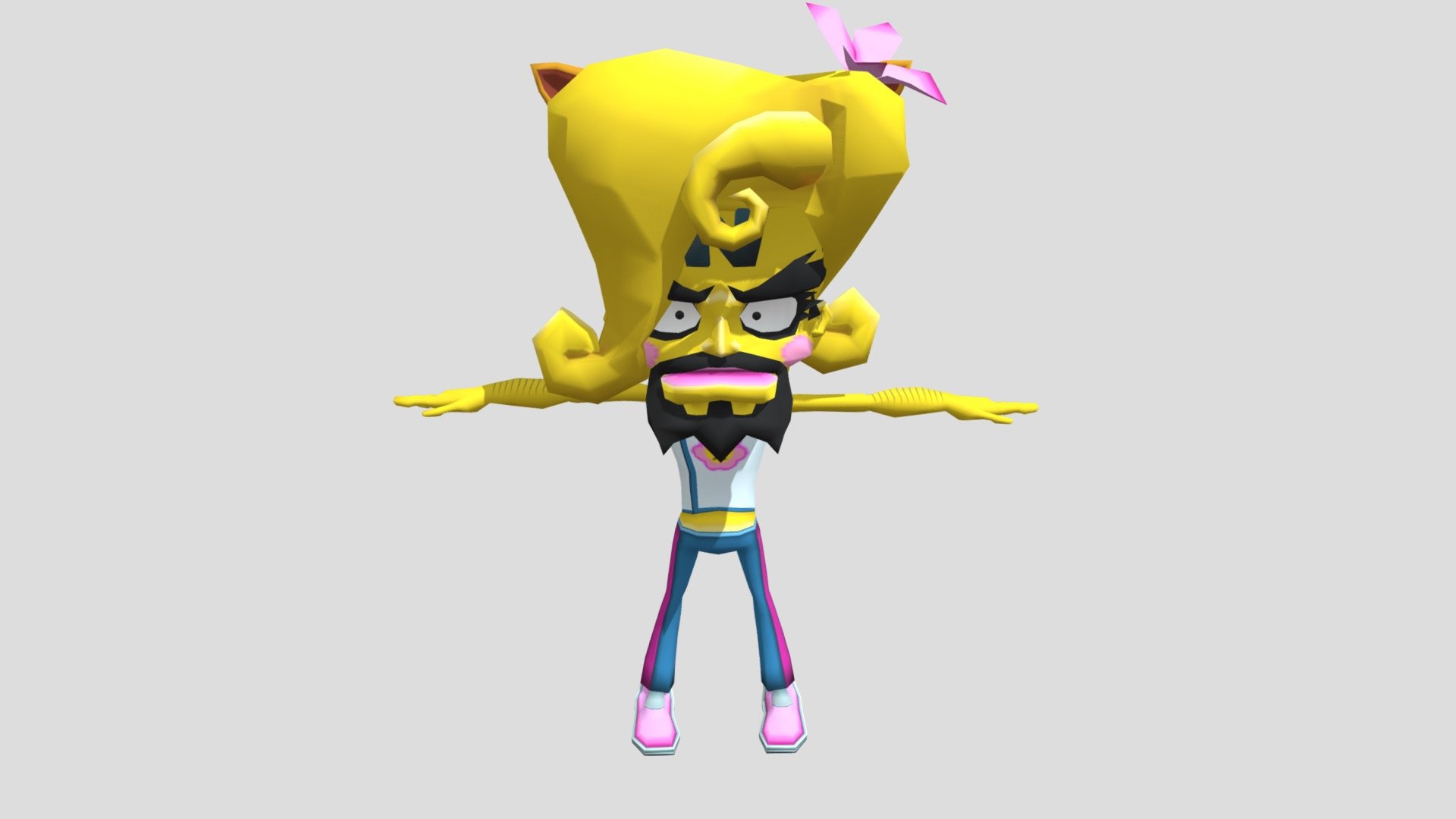 PlayStation 2 Game Crash Twinsanity CoCortex - Download Free 3D model ...