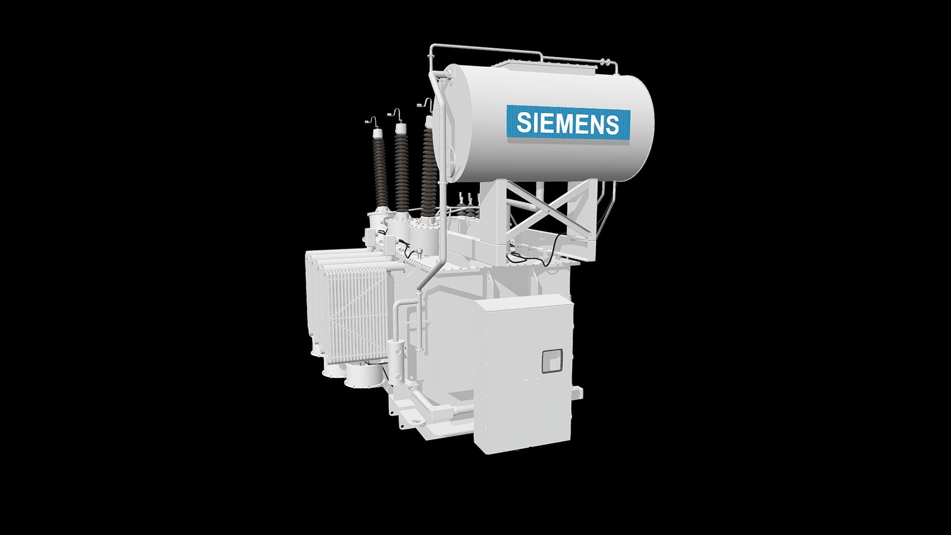 Pixr - Digital Twin - 138kv Power Transformer - 3d Model By Pixr.studio