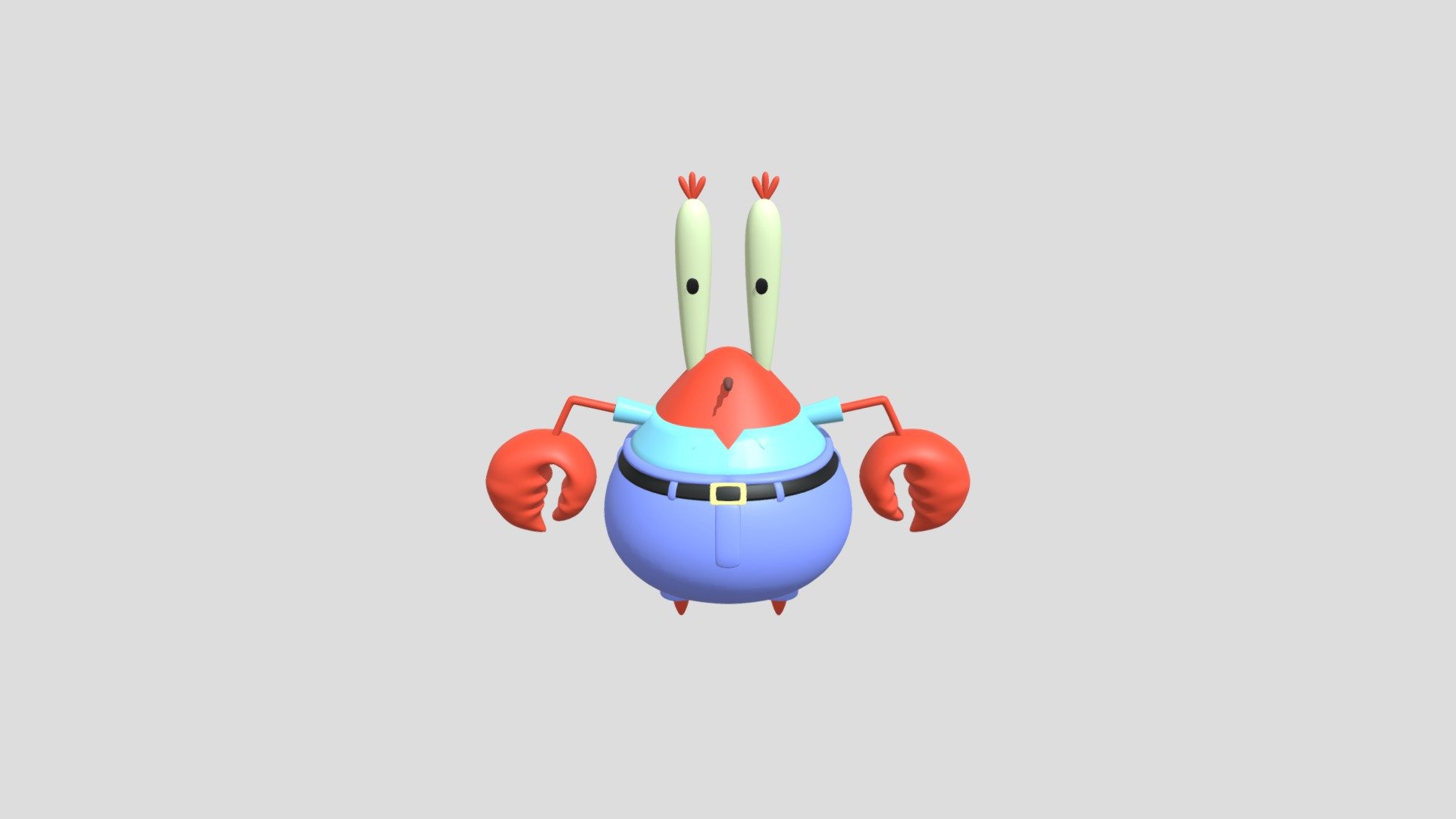 Mr Krabs v2.0 - Download Free 3D model by lemone1001 [6228503] - Sketchfab