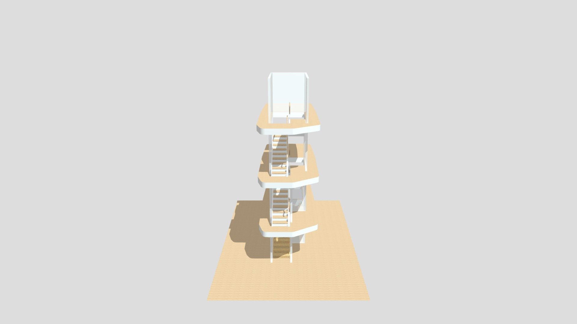 Ivory Custom 26 Byron - 3D model by Accurate Stairs and Railings ...