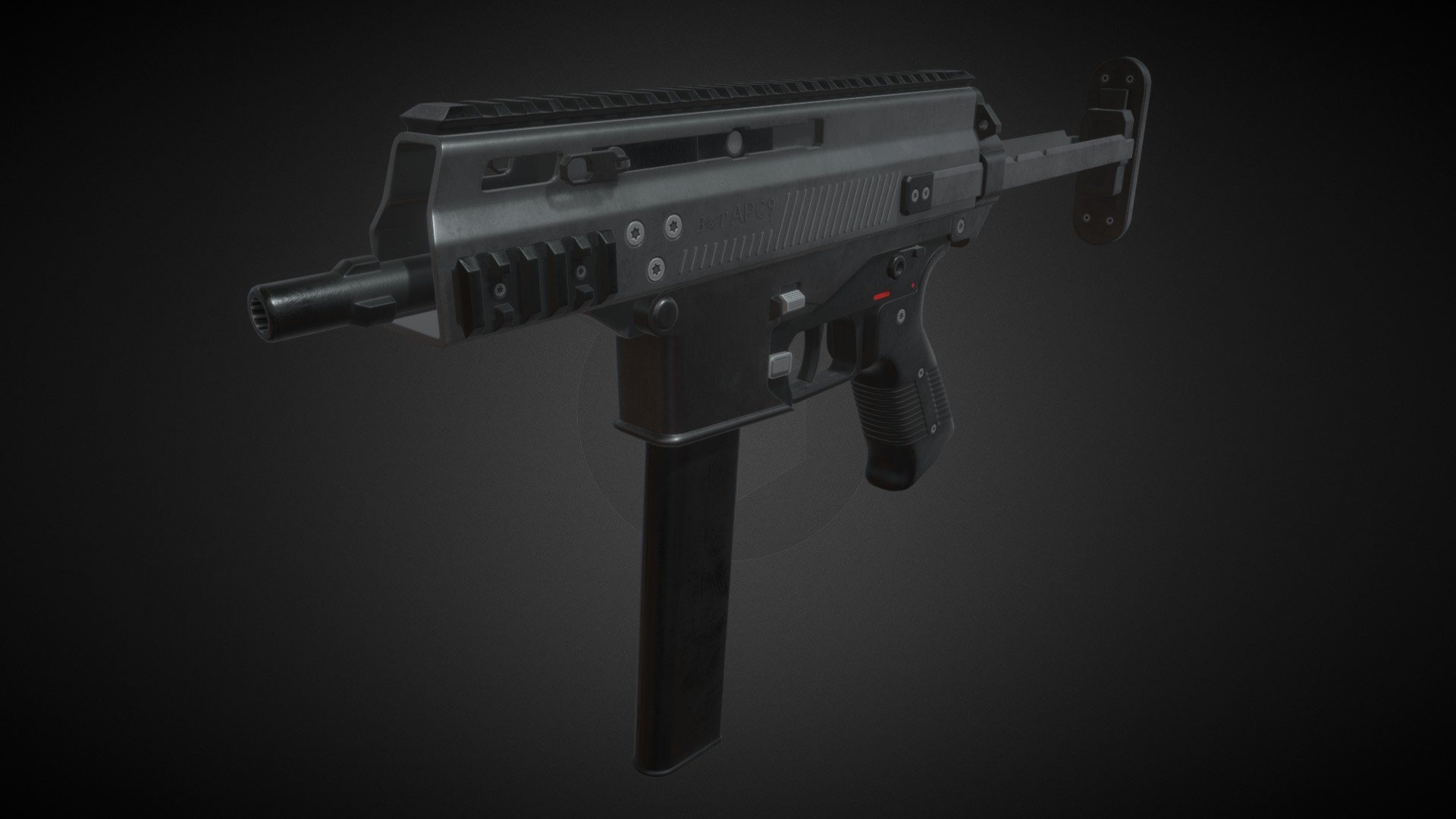 B&T APC9 Low Poly - Download Free 3D model by Sergei3D [6229d77 ...