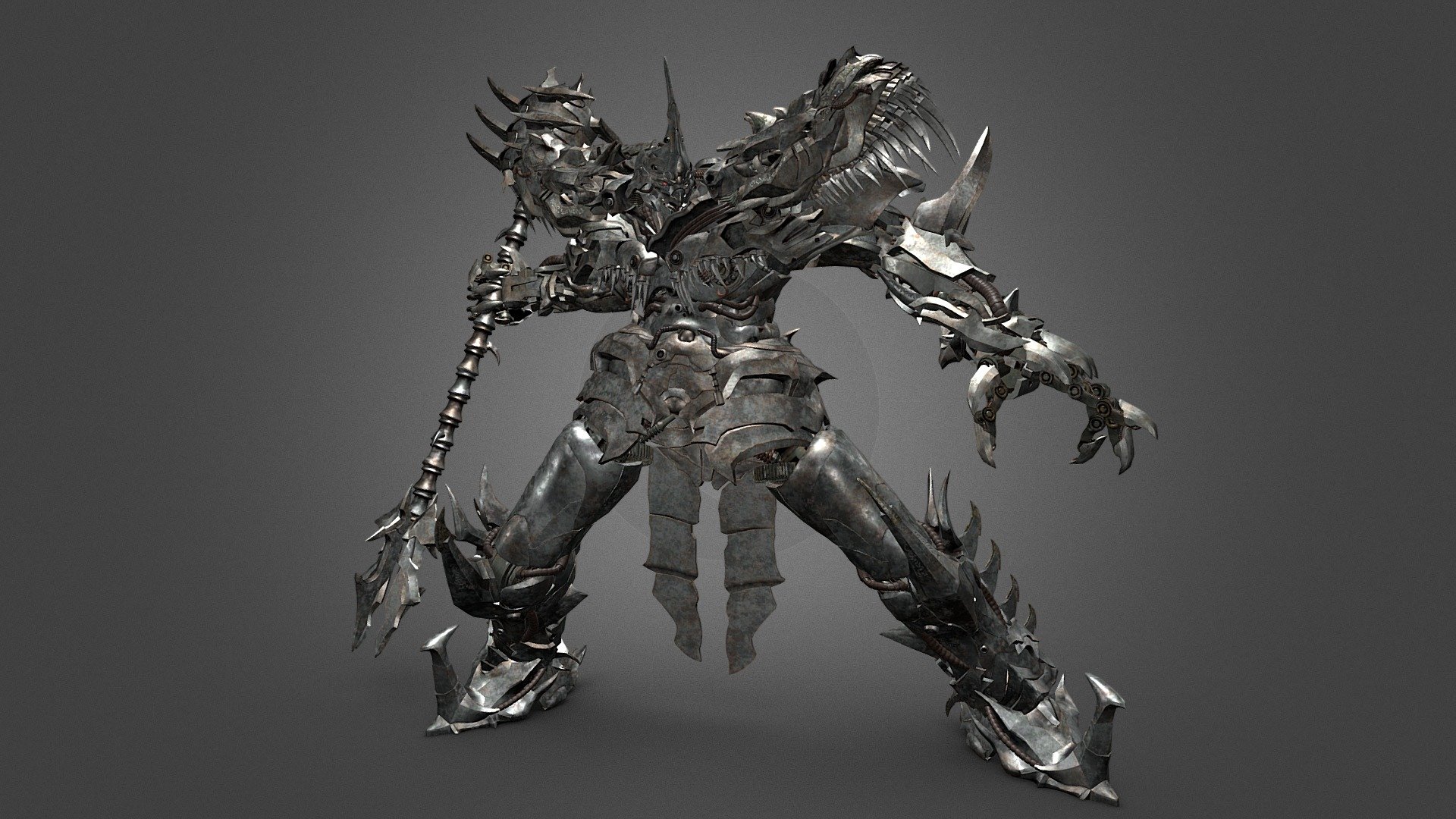 Grimlock - Robot form - 3D model by Filippo Ferrarini ...