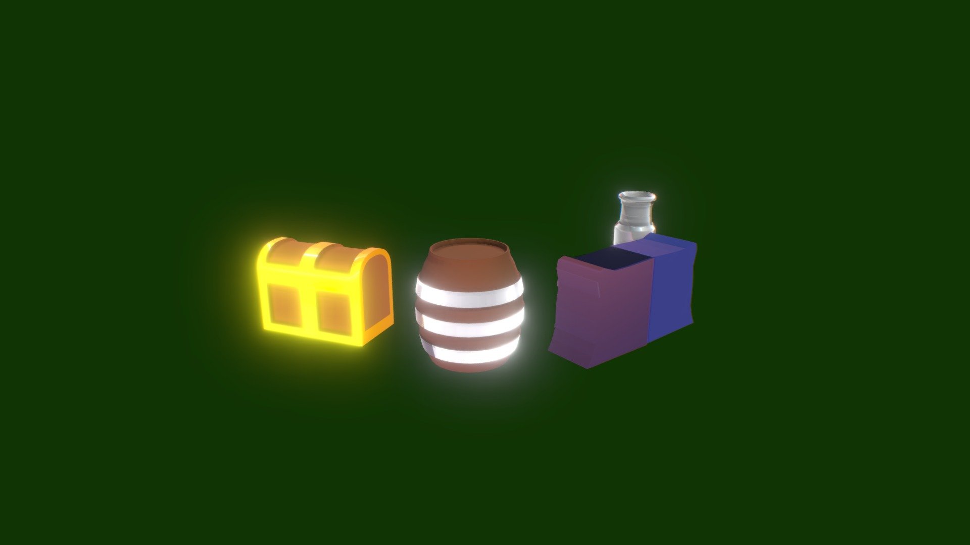 Barrel en drinkfles dv ddm - 3D model by Blurbsheep [622abe8] - Sketchfab