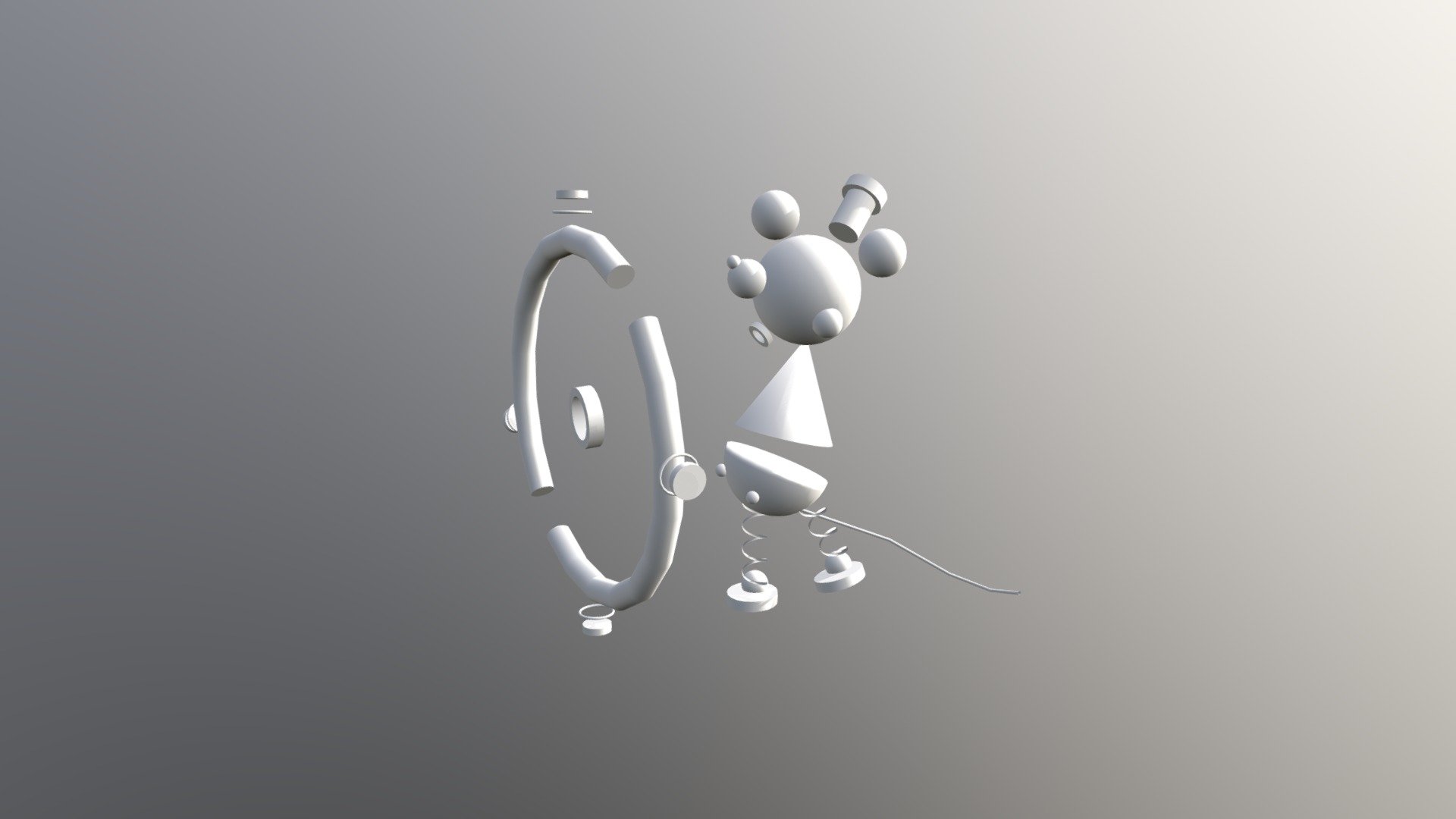 Abstract Micky - 3D model by EyeLax [622bf8c] - Sketchfab