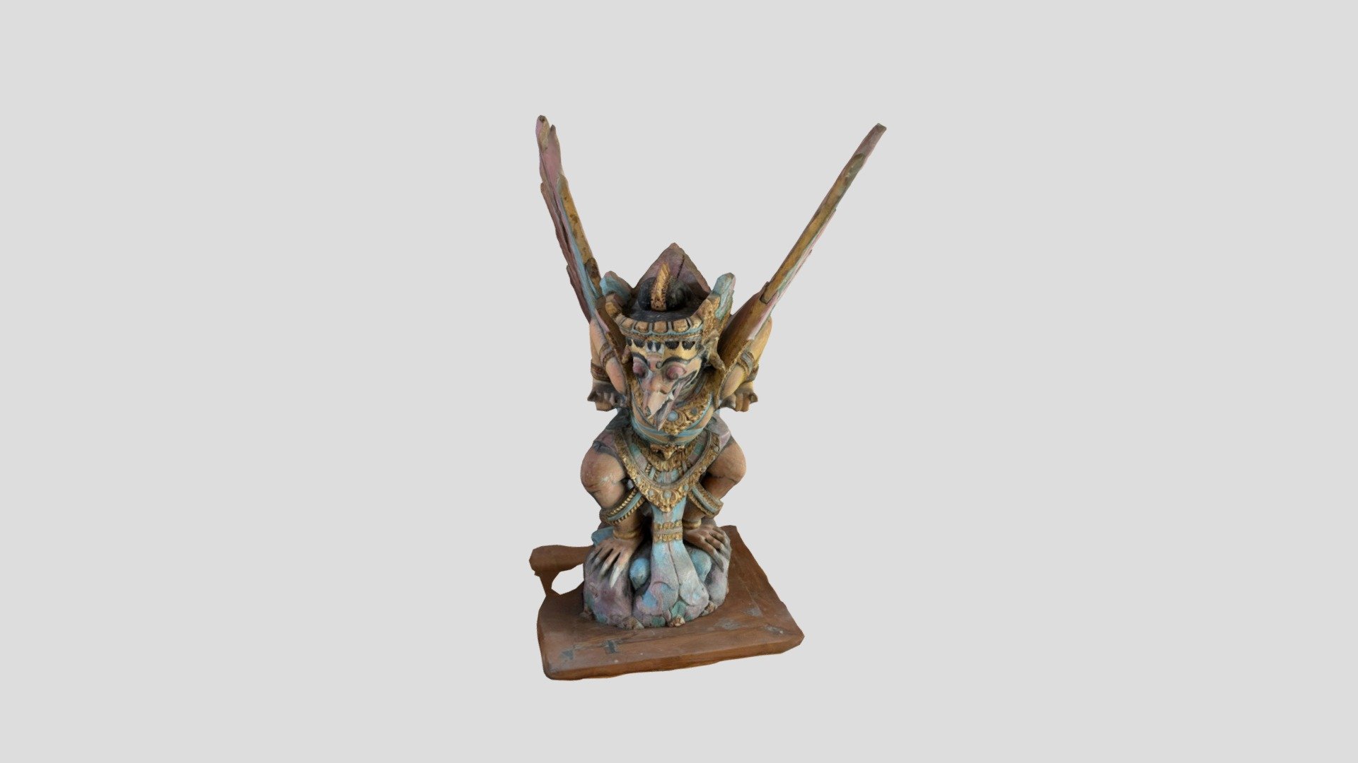 Garuda Statue 1 - Download Free 3D model by Avin (@avinshah) [622d679 ...