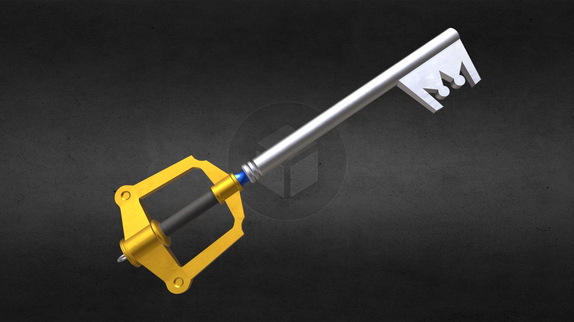 Kingdom Hearts - Keyblade - 3D model by Brock Billings (@Brock.Billings ...