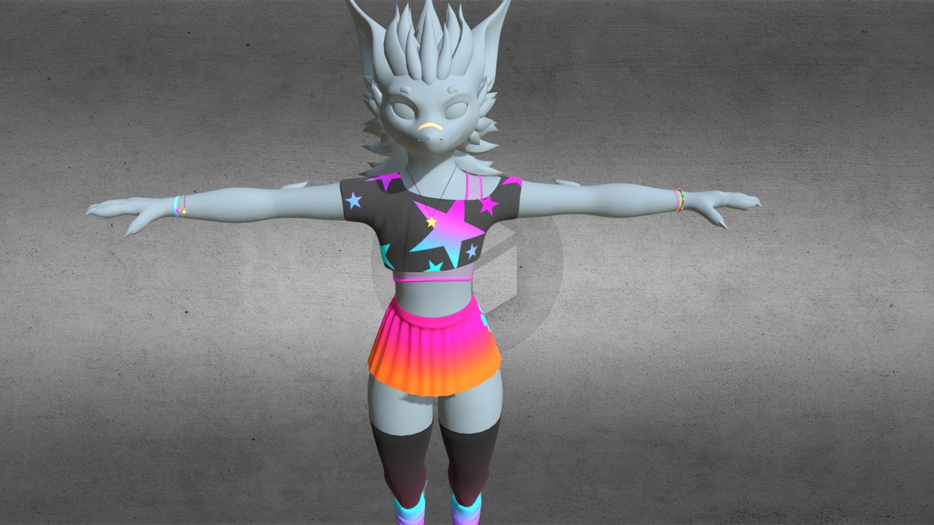 80's Disco set for Nardoragon - 3D model by LavinaHusky [622e772] - Sketchfab
