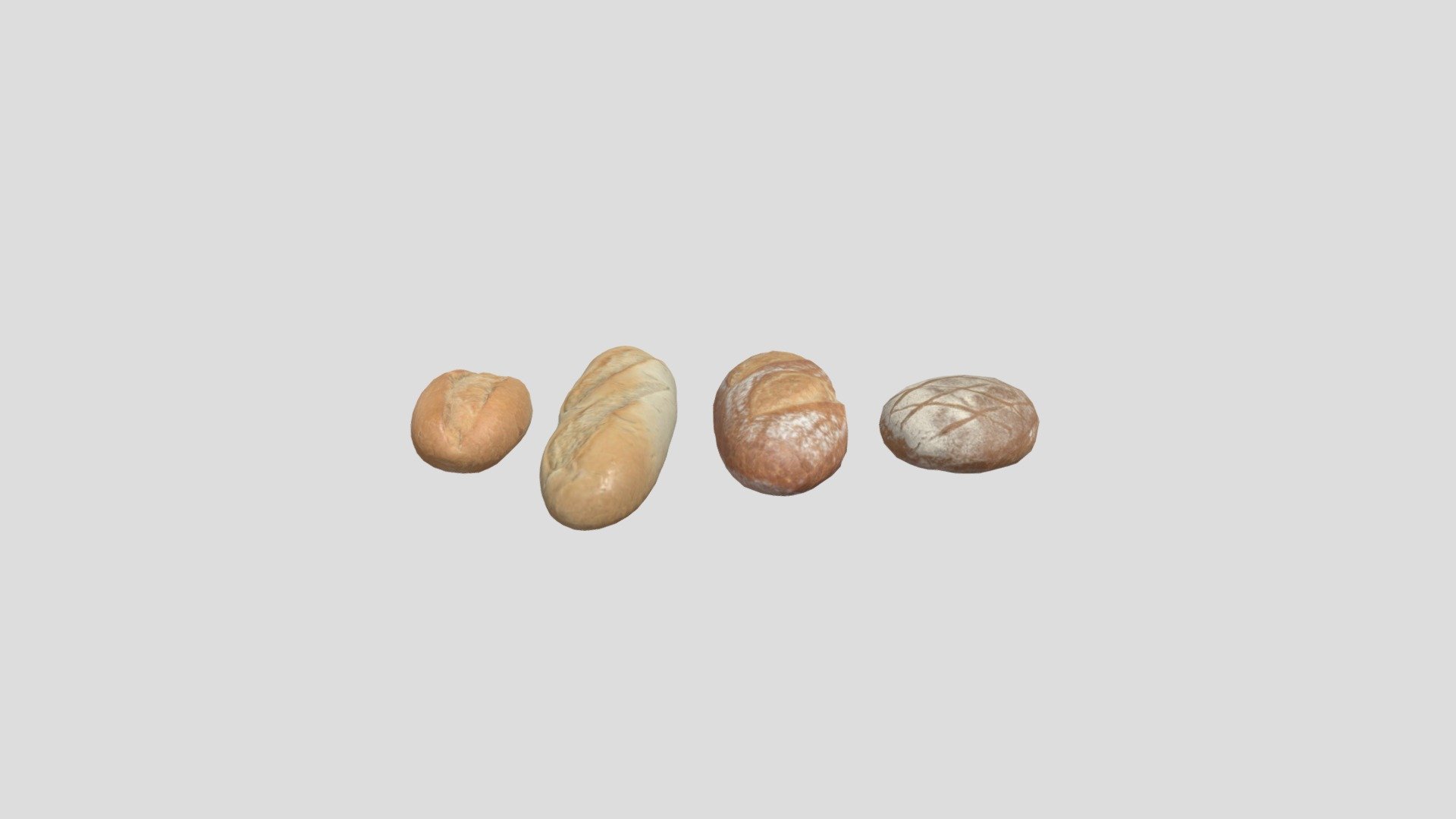 Bread - 3D model by shady404real [622eaf1] - Sketchfab